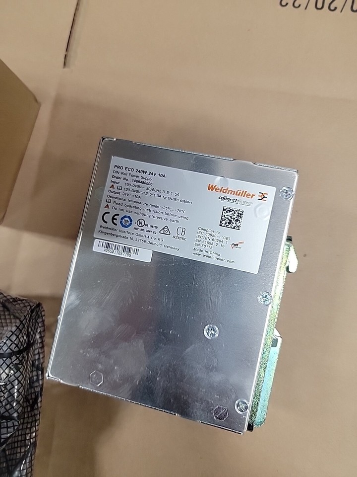 Weidmuller 1469490000 AC/DC DIN Rail Power Supply Unit | eBay