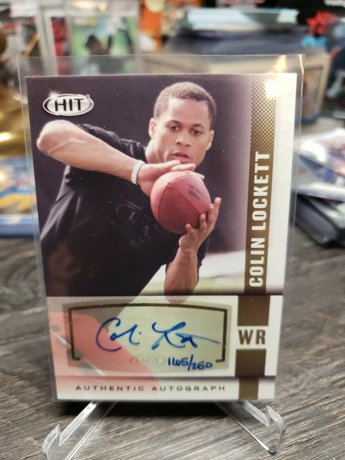 2014 SAGE HIT Colin Lockett San Diego State Cincinnati Bengals - Auto ...