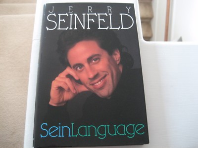 Jerry Seinfeld "Sein Language (1993 Bantam Books) Hardcover ...