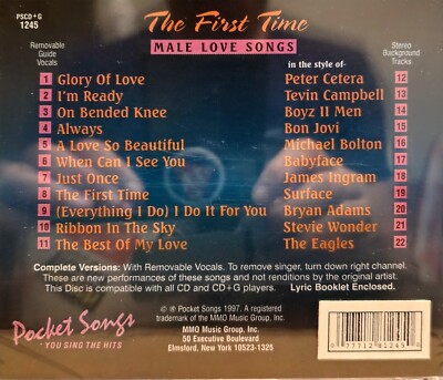 1245 LOVE SONGS POCKET SONGS KARAOKE CDG LOT MI | eBay