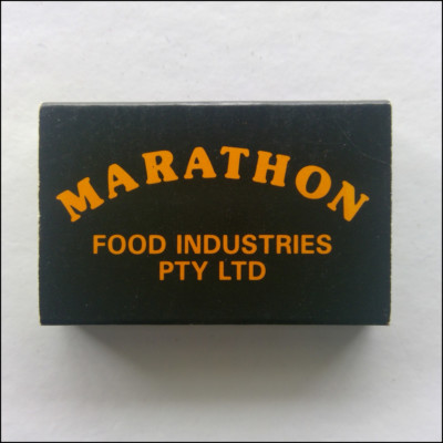 Marathon Food Industries Pty Ltd Spring Rolls Dim Sims Matchbox (MX35 ...