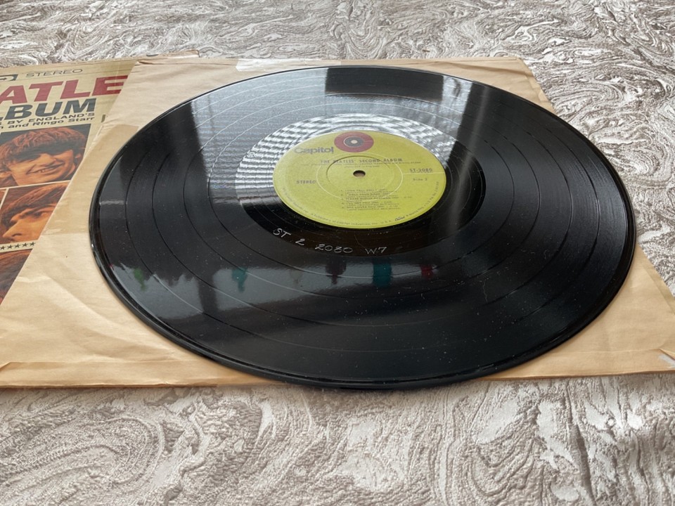 The Beatles Second Album ST 2080 LP Record Vinyl | eBay