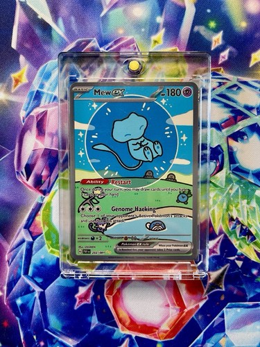 🫧Pokemon TCG Mew EX 232/091 A BIT OF FUN🫧 | eBay UK