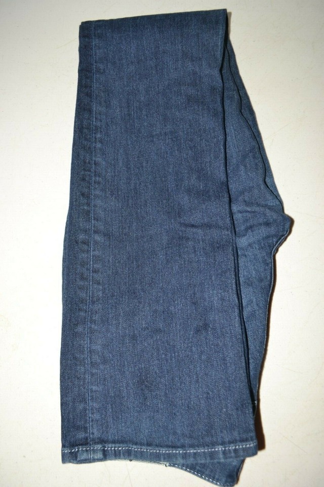 True Religion Women's Straight Pocket Dark Blue Denim Jeans Sz 28x33 ...