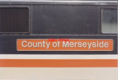 PHOTO CLASS 86 NAMEPLATE LOCO NO 86249 COUNTY OF MERSEYSIDE | eBay UK