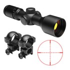 Compact 3-9x42 illuminated Reticle Rifle Scope fits Winchester .22 ...