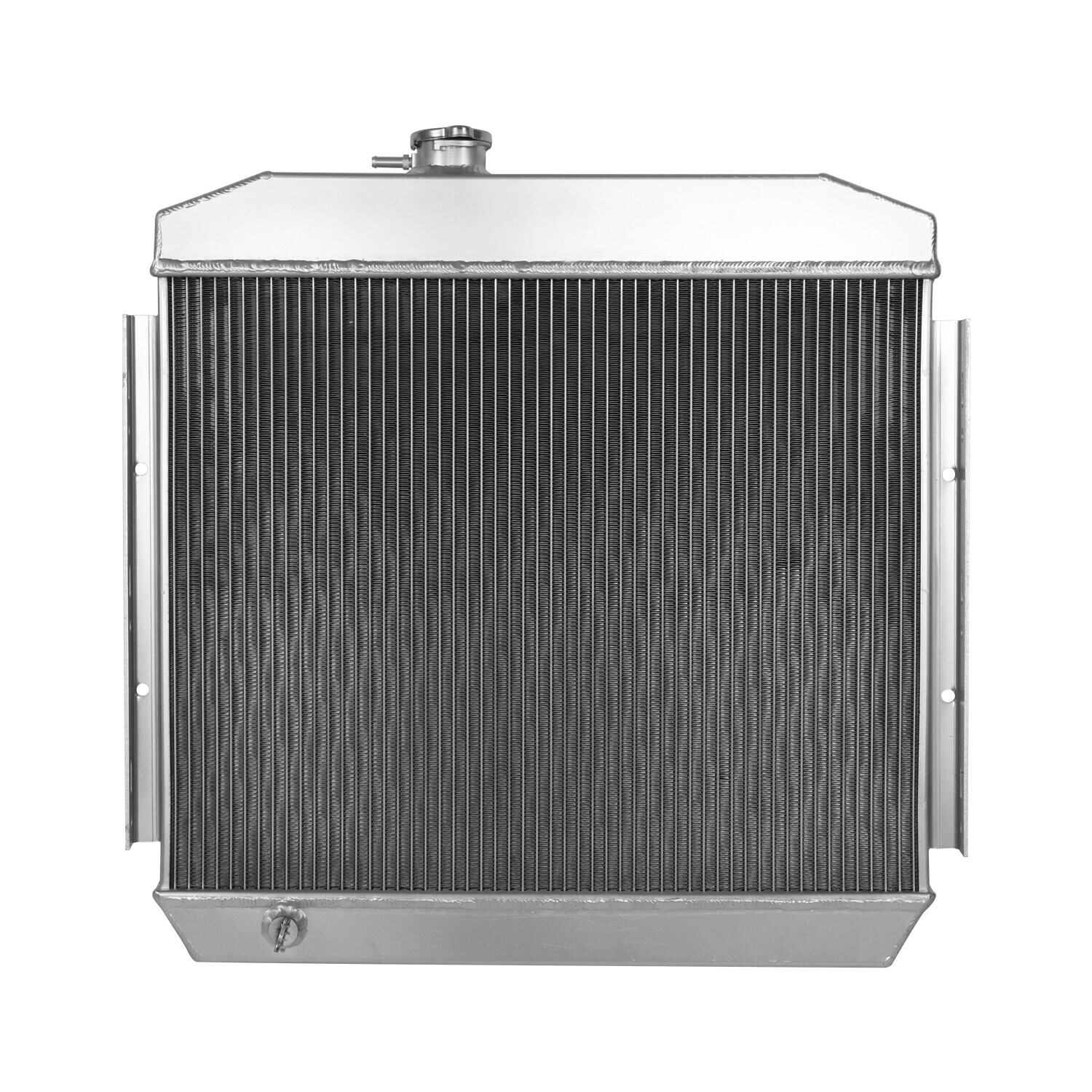 FOR 55-57 CHEVY SMALL BLOCK 150/210 SBC V8 3-ROW FULL ALUMINUM CORE ...