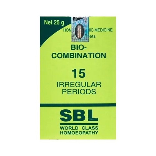 SBL - Bio-Combination 15-For Irregular Periods -Homeopathic Medicine ...