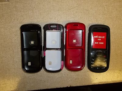 Nokia 1006 Cases, Lot of 4, 3 Hard, 1 Rubber *FREE SHIPPING* | eBay