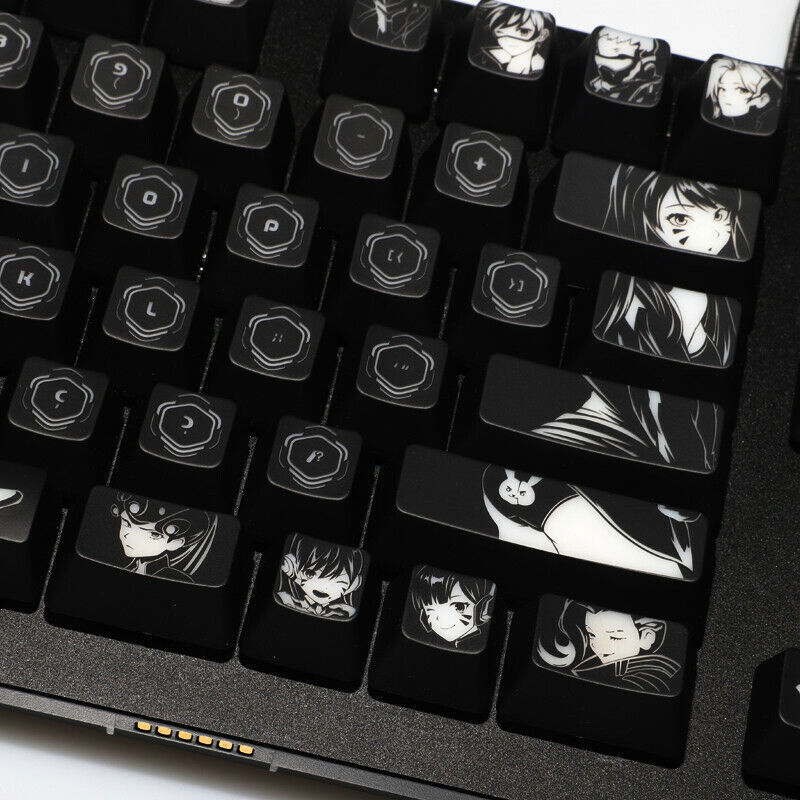 Anime Custom OW Overwatc Waifu Keycap Set For Mechanical Keyboard ...