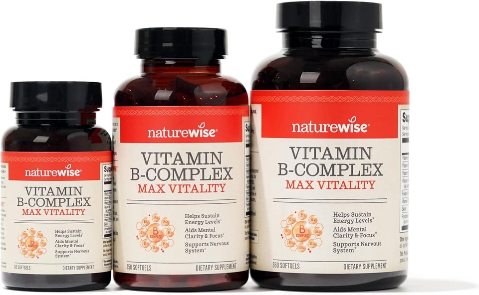 NatureWise Vitamin B Complex for Women and Men - with 60 Count (Pack of 1) | eBay