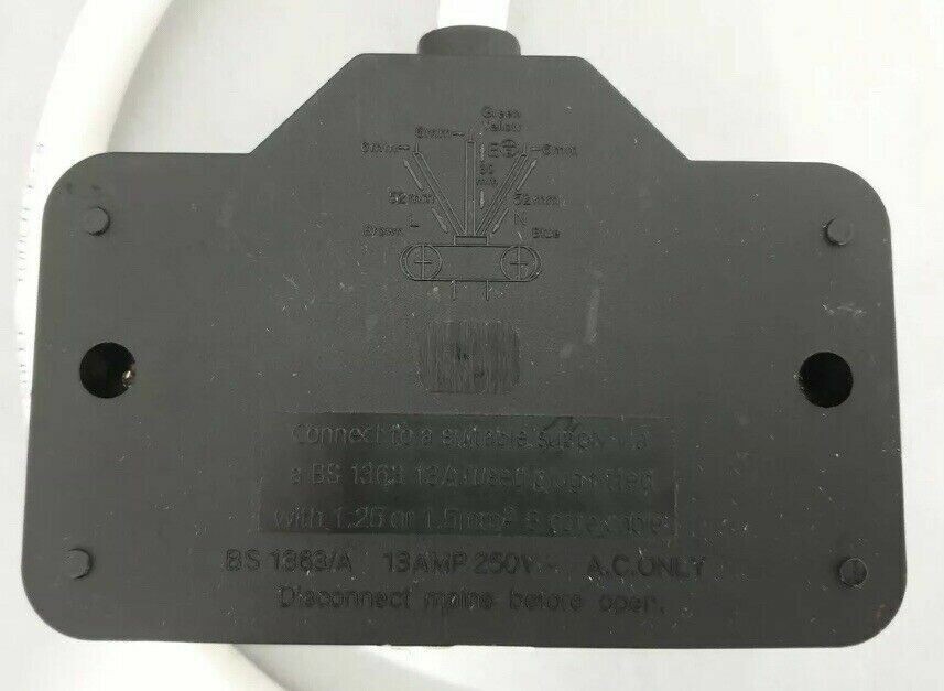 2 Gang Rubber Plug Socket Double Trailing Extention Socket without lead ...