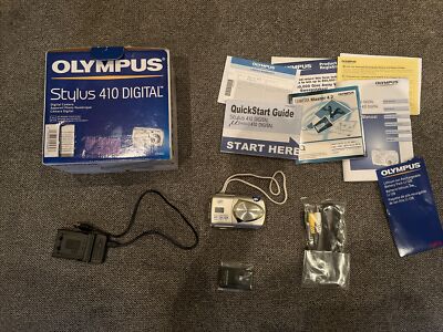 Olympus Stylus 410 Digital 4.0MP Camera + Charger & Battery Tested ...
