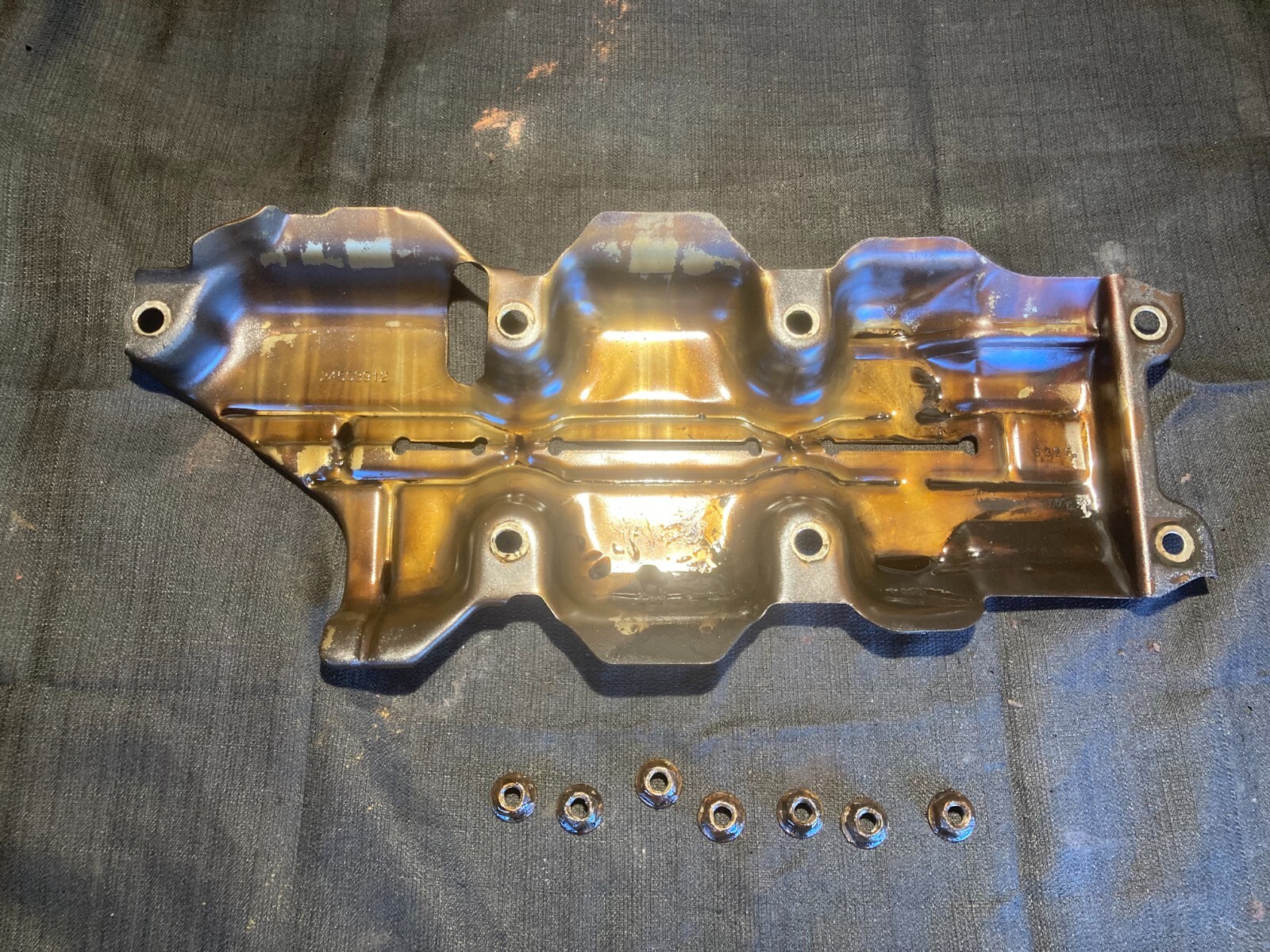 05-09 Chevy Equinox Pontiac Torrent 3.4L LNJ Oil Deflector Shield ...