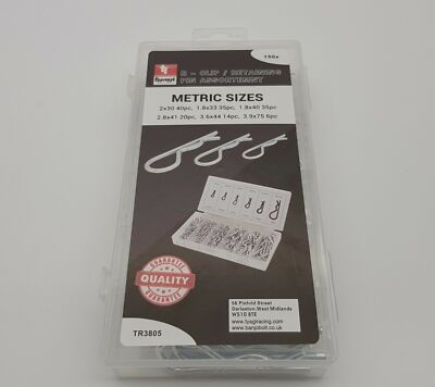 150 pc Stainless Steel R Clips Spring Retaining Wire Hair Pins,Hitch ...