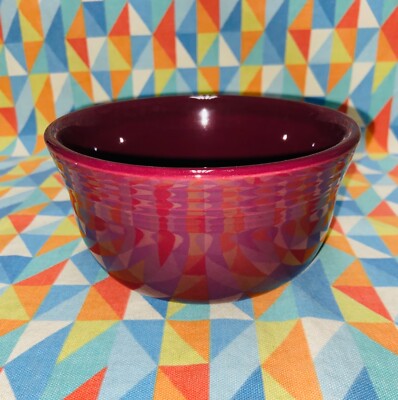 NEW FIESTA Claret burgundy retired color GUSTO 28 oz BOWL FIESTAWARE | eBay