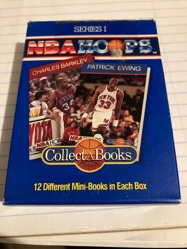 1990 NBA HOOPS Collect-a-Books Series 1 Sealed 12 Cards Set # 2 Barkley ...
