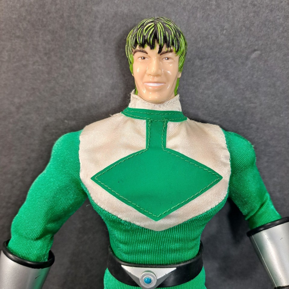 Power Rangers Time Force Talking Ultra Ranger Green 12" Figure Bandai ...