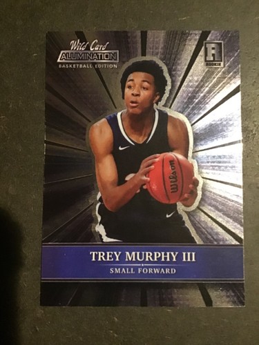 2021-22 Wild Card Alumination Bball Trey Murphy III Rookie Card ...
