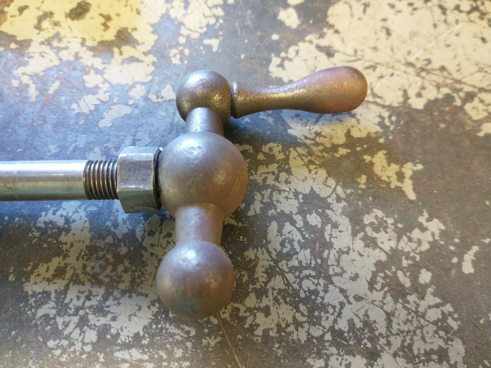 Atlas Clausing Model number 4800 Lathe Compound Slide Screw and Crank ...