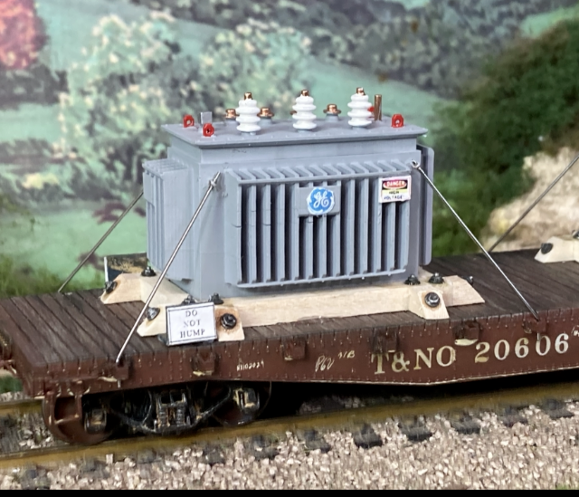 Power Transformer Railcar/Flatcar Load Custom Listing (1:87th - H.O ...