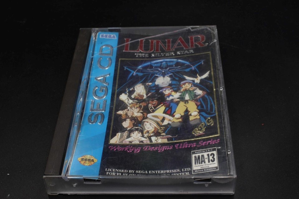 Sega CD - Lunar - The Silver Star - 1993 - RPG - CIB Disc, Manual COVER ...