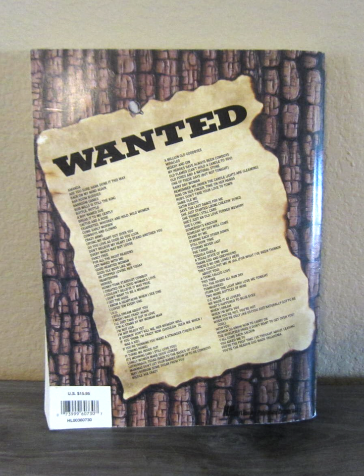 100 Most Wanted Songs By The Most Wanted Country Songbook Piano Vocal ...