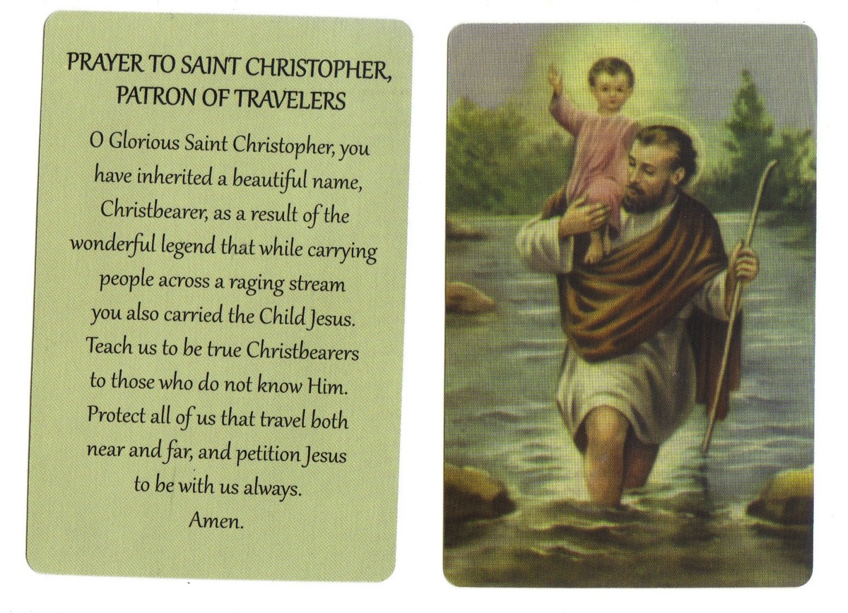 St Christopher Prayer Tattoos