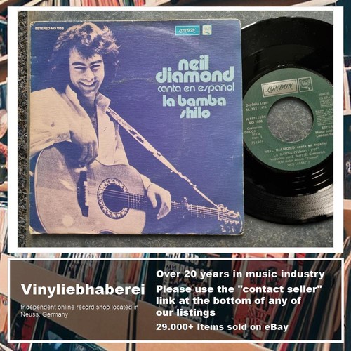Neil Diamond - La bamba 7'' SUNG IN SPANISH | eBay