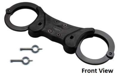 Alcyon Rigid Black Double Lock Security Military Police Speedcuffs ...