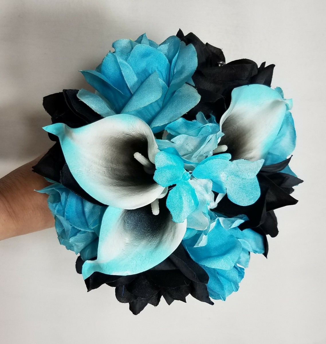 Turquoise And Black Wedding Flowers 23 Black Wedding Color Themes For