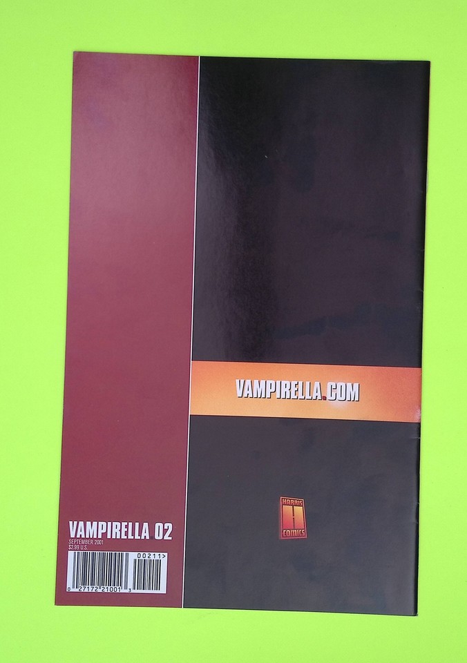 Vampirella #2 Vol. 4 2001 Harris Comics High Grade Grade Comic Book V85 ...