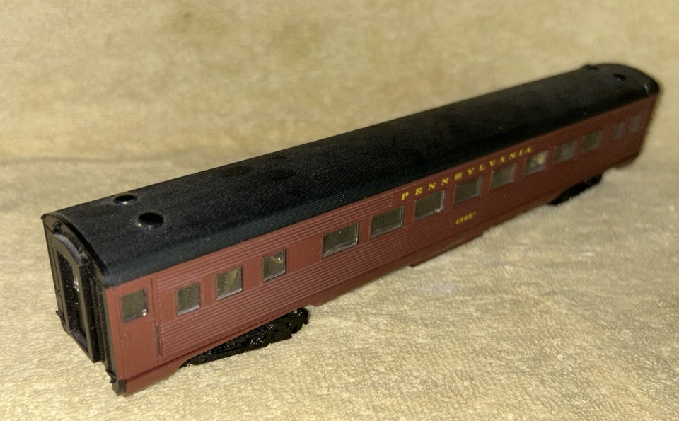 PRR Pennsylvania Streamline Coach Kit Athearn Blue Box Kit #1812 Built ...