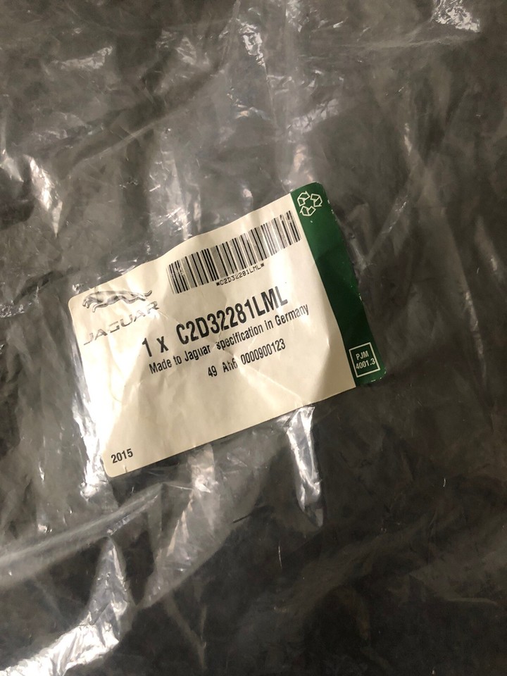 Jaguar XJ XJR 2011-18 Exterior Front Door Handle Unpainted C2D32281LML ...