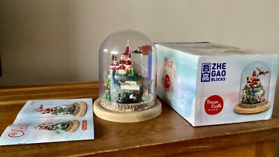 ZHE GAO Mini Blocks Castle Cloud, Building Mini Blocks 746pcs with Dust ...