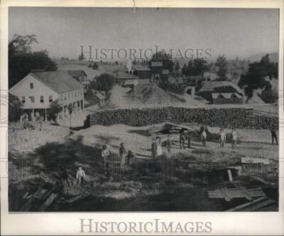 Press Photo Scene from Sheep Ranch Mine in California - tub12139 | eBay