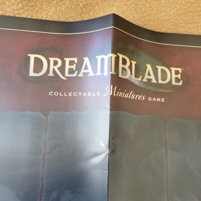 Dreamblade board poster Wizards of the Coast miniatures minis game ...