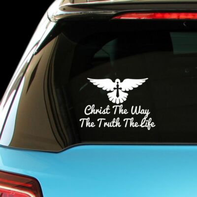 CHRIST THE WAY THE TRUTH THE LIFE Christian Decal Sticker | eBay