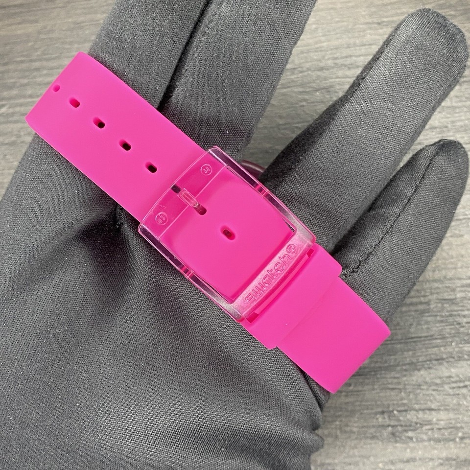 NEW! Limited Edition! Swatch New Gent 41mm PINK LACQUERED Skeleton | eBay