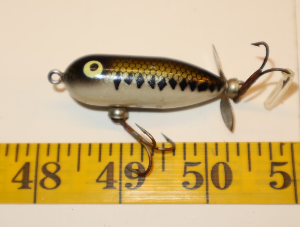 Vintage Heddon Tiny Torpedo Fishing Lure | eBay