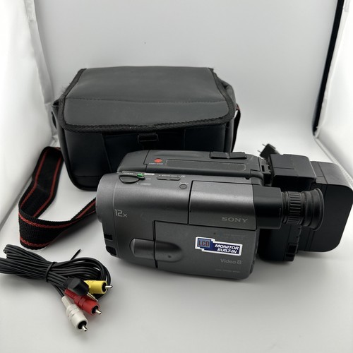 Sony HandyCam Video8 Camera Recorder CCD-TRV30 NTSC / AC-V26 | eBay