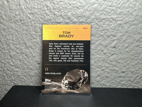 2024 Topps Chrome Football Tom Brady Sunday Swag SS-1 New England ...