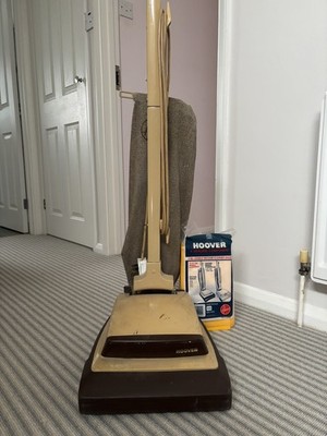 Rare Vintage Brown/Tan Retro Hoover Senior Upright U4186 -Working | eBay UK