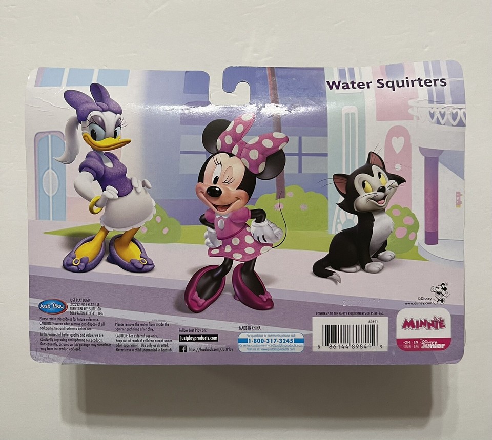 Disney Minnie Mouse, Daisy Fígaro Bath Water Squirter Toy Set 3 Pieces ...