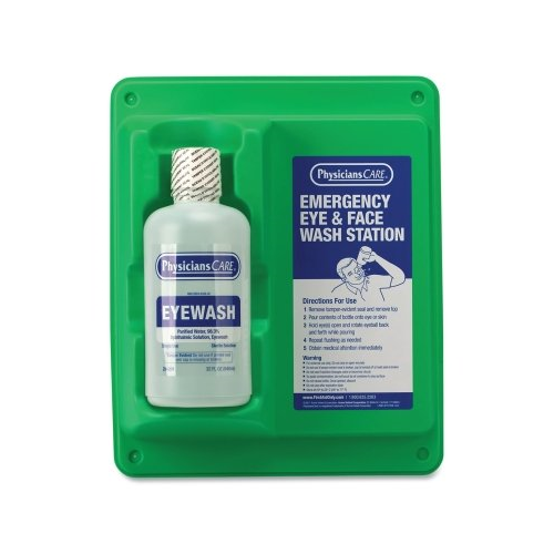 First Aid Only Eye And Skin Flush Emergency Station/Replacement Bottle ...
