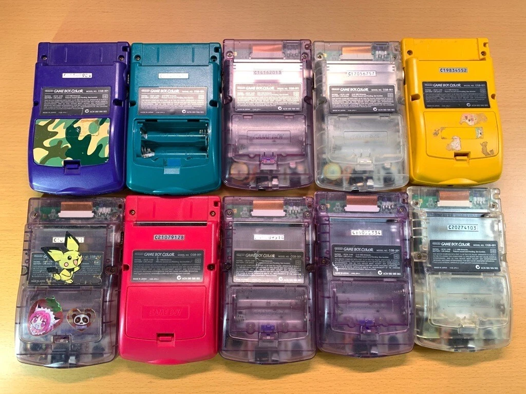 Gameboy Color Back