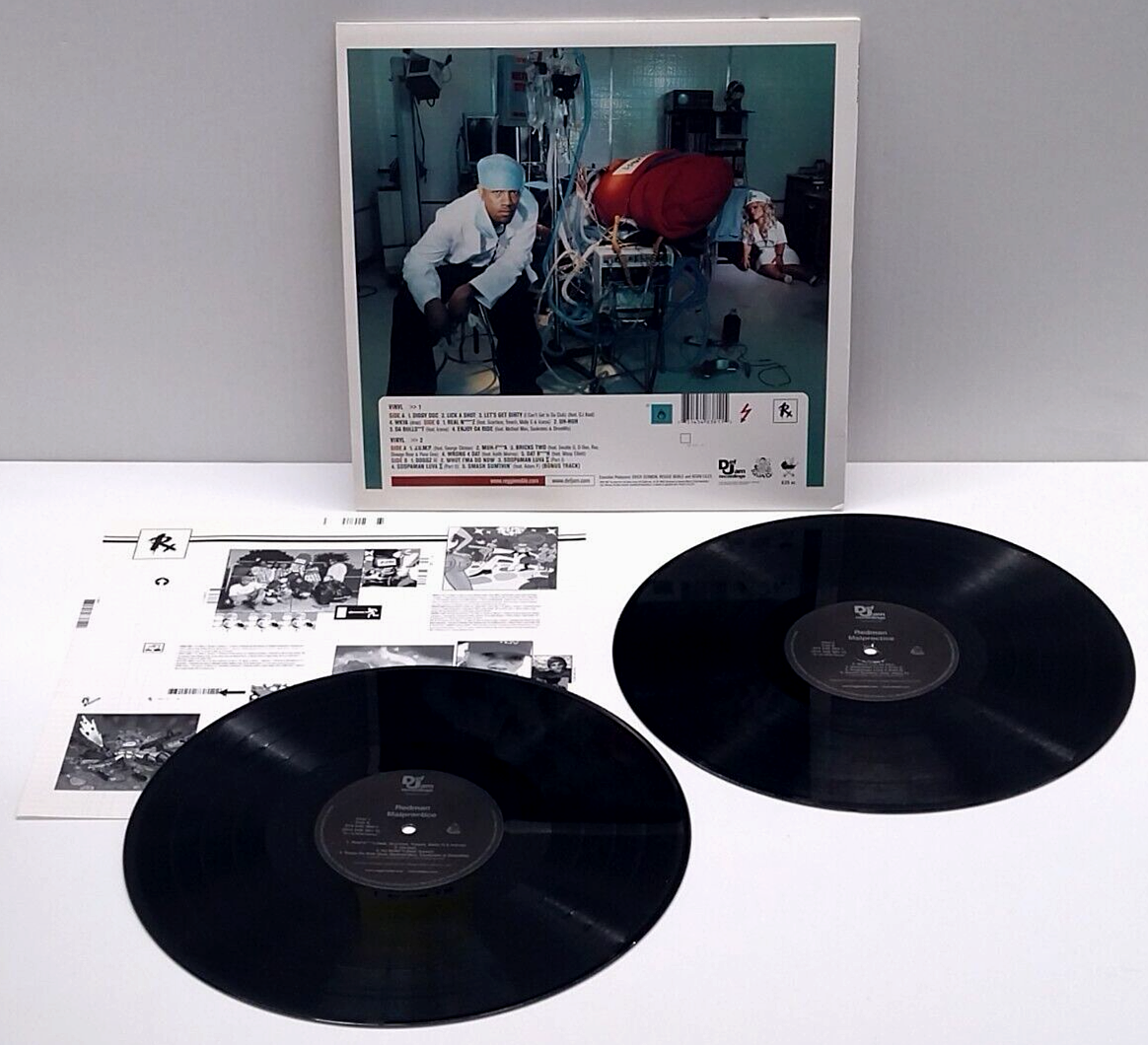 Redman - Malpractice 2LP 2001 US ORIG Def Squad Hip Hop Method Man Wu ...