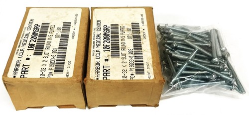 Askew 10-32 X 2 inch Slotted Round Head Screw 10F200MSRP [Lot of 270 ...