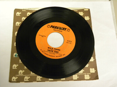 Wild Thing by Senator Bobby(Parkway P-127 very good 45 record) | eBay