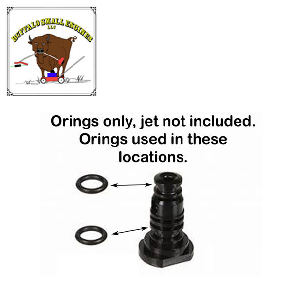 2X Slow Jet Pilot Oring Fits Carb Honda Keihin Huayi RuiXing MTD LCT Sm ...